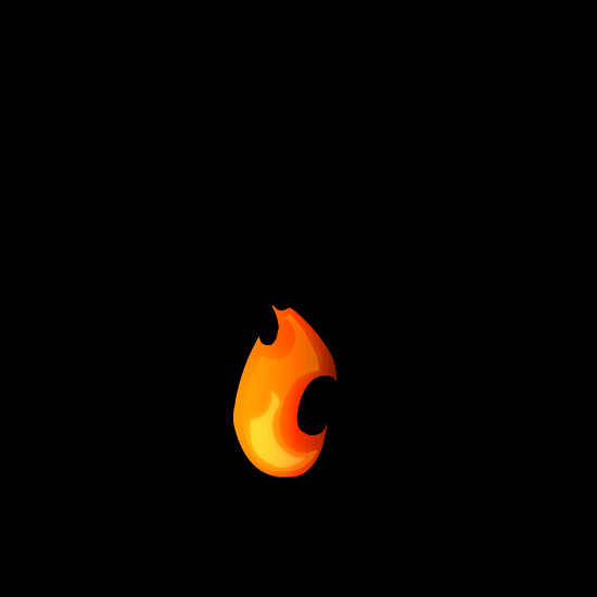 ArtStation - 2D Fire FX Loop Animation