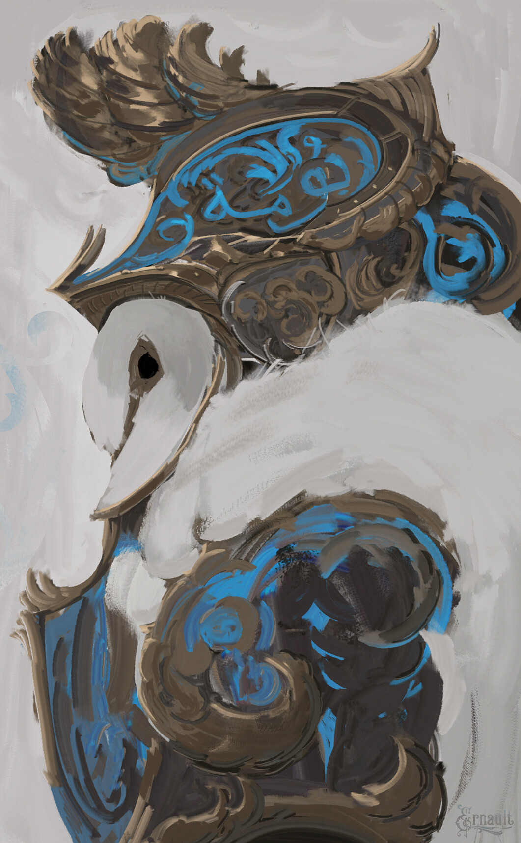 ArtStation - Knight Owl