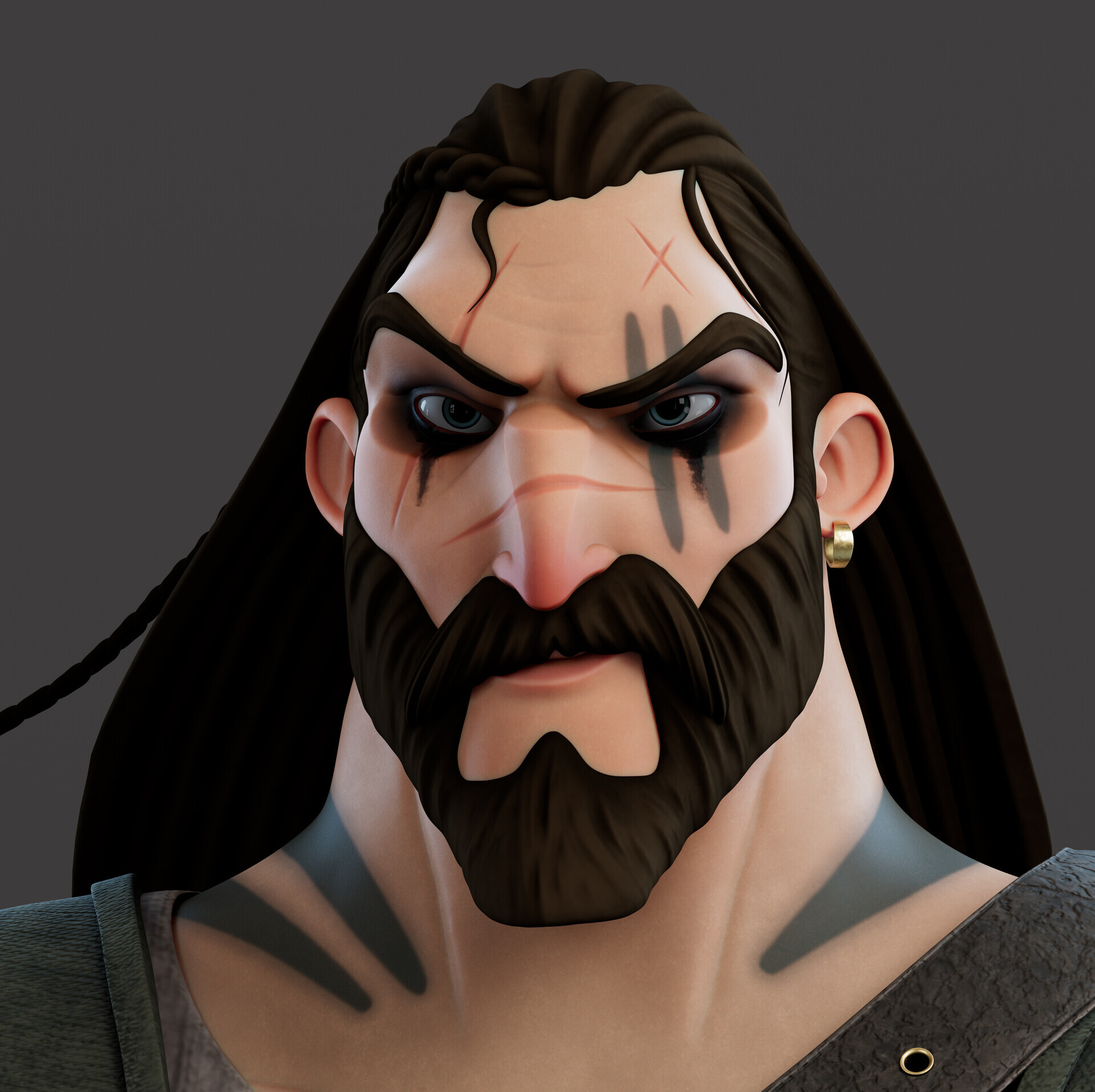 ArtStation - Game Character Model & Rig