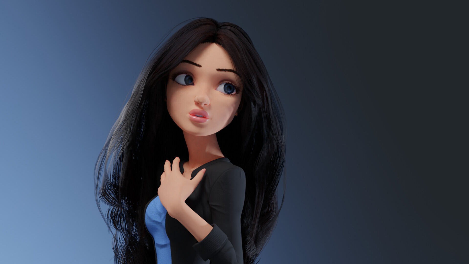 ArtStation - Girl Modelling