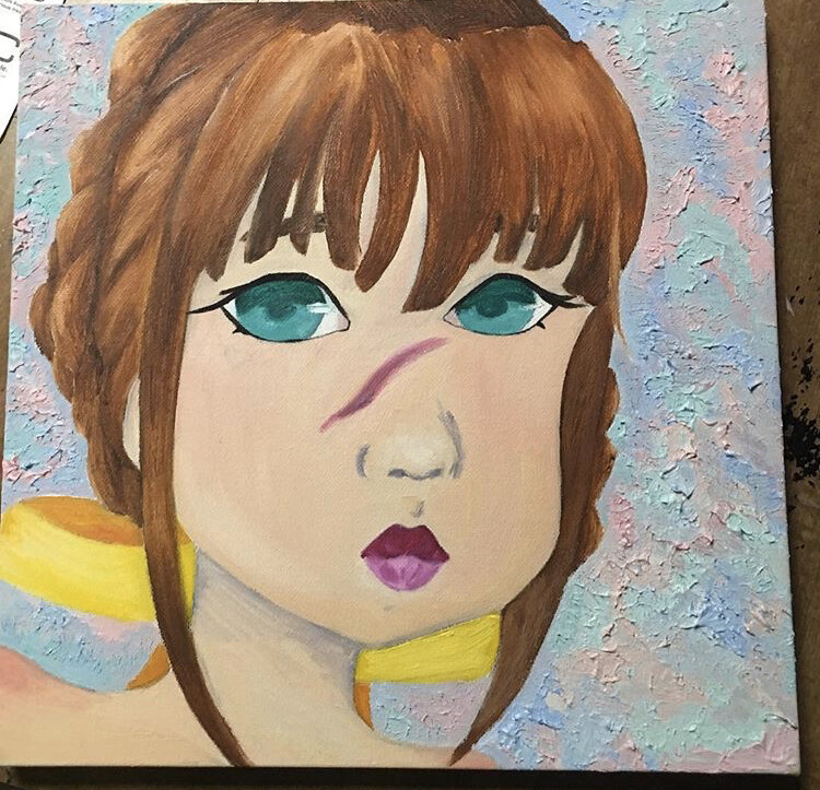 ArtStation - BJD inspired painting