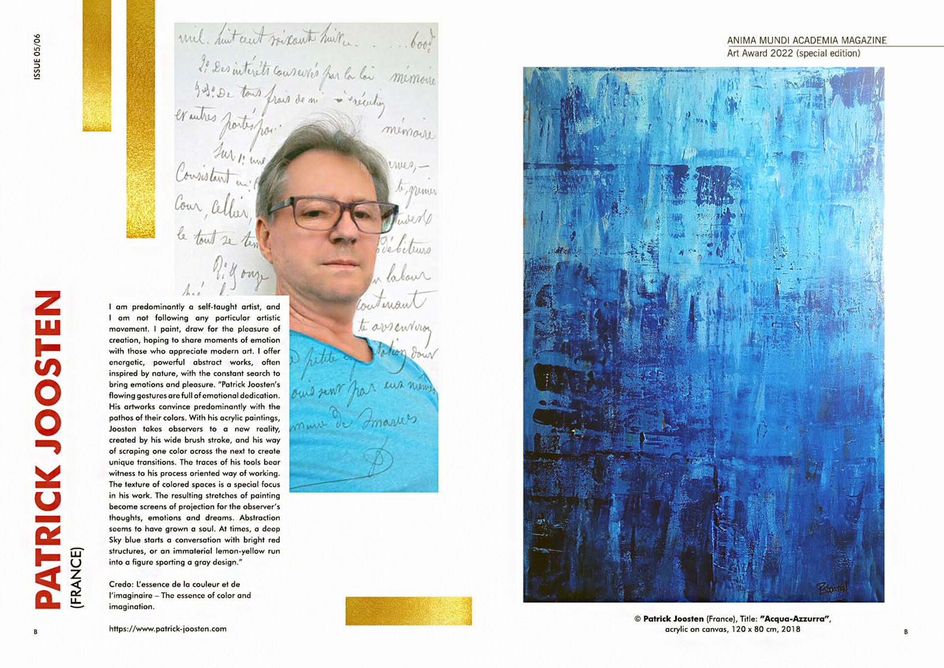 Patrick Joosten - Acqua Azzura