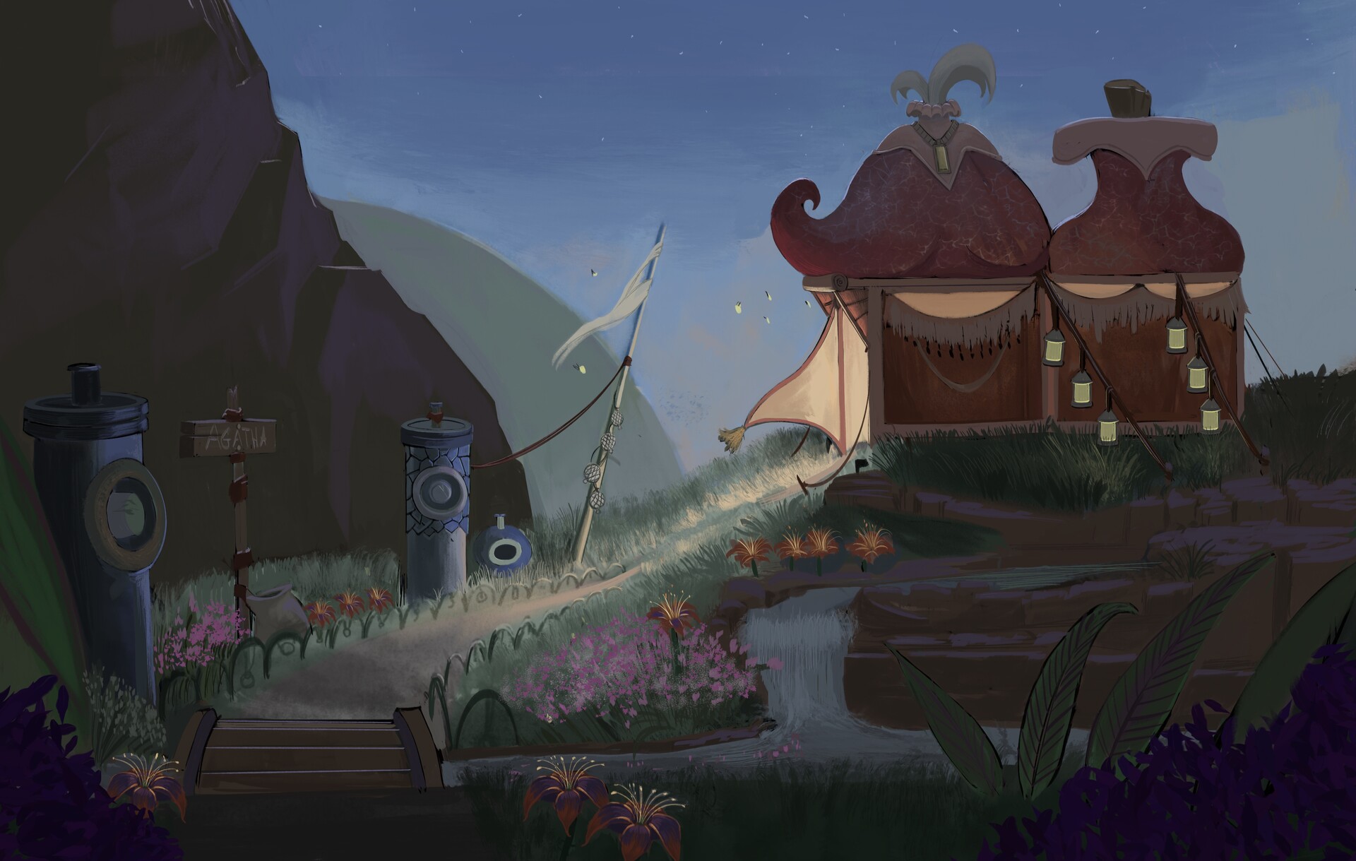 ArtStation - Production painting for IP