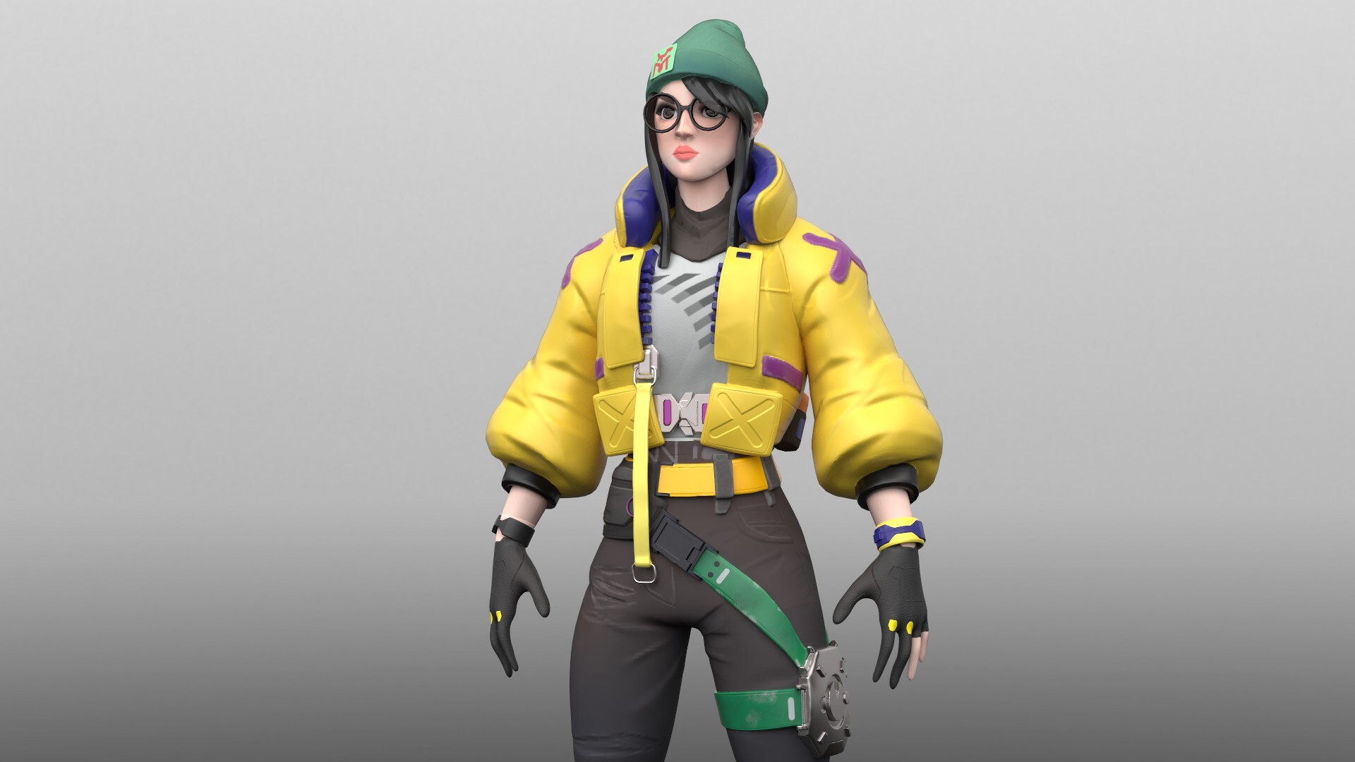 ArtStation - KillJoy 3D Modelling (Class project)