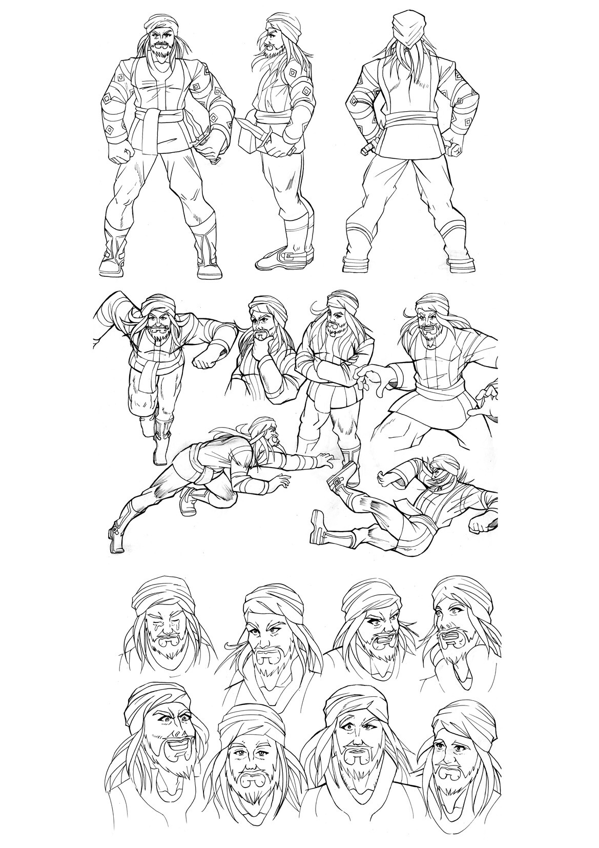 ArtStation - Sandokan - Character Design