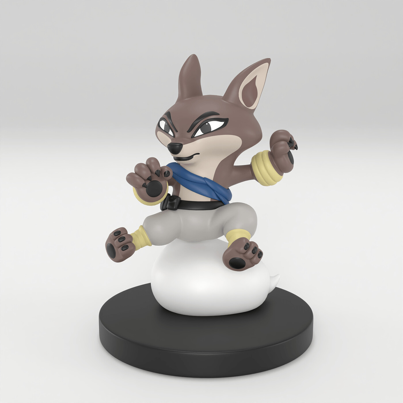 ArtStation - Kung Fu Fox Toy Design