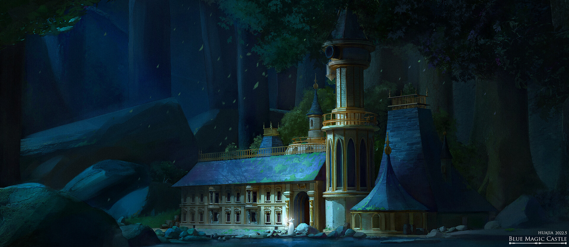 ArtStation - Blue Magic Castle