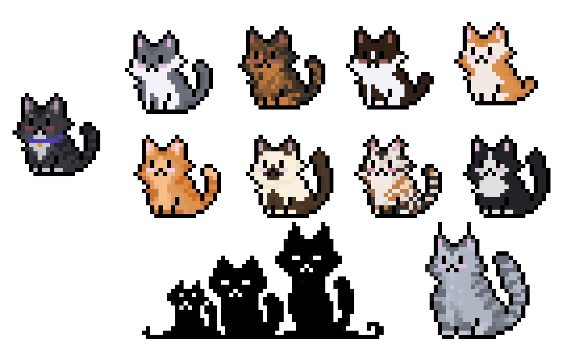 ArtStation - Cat Island character designs