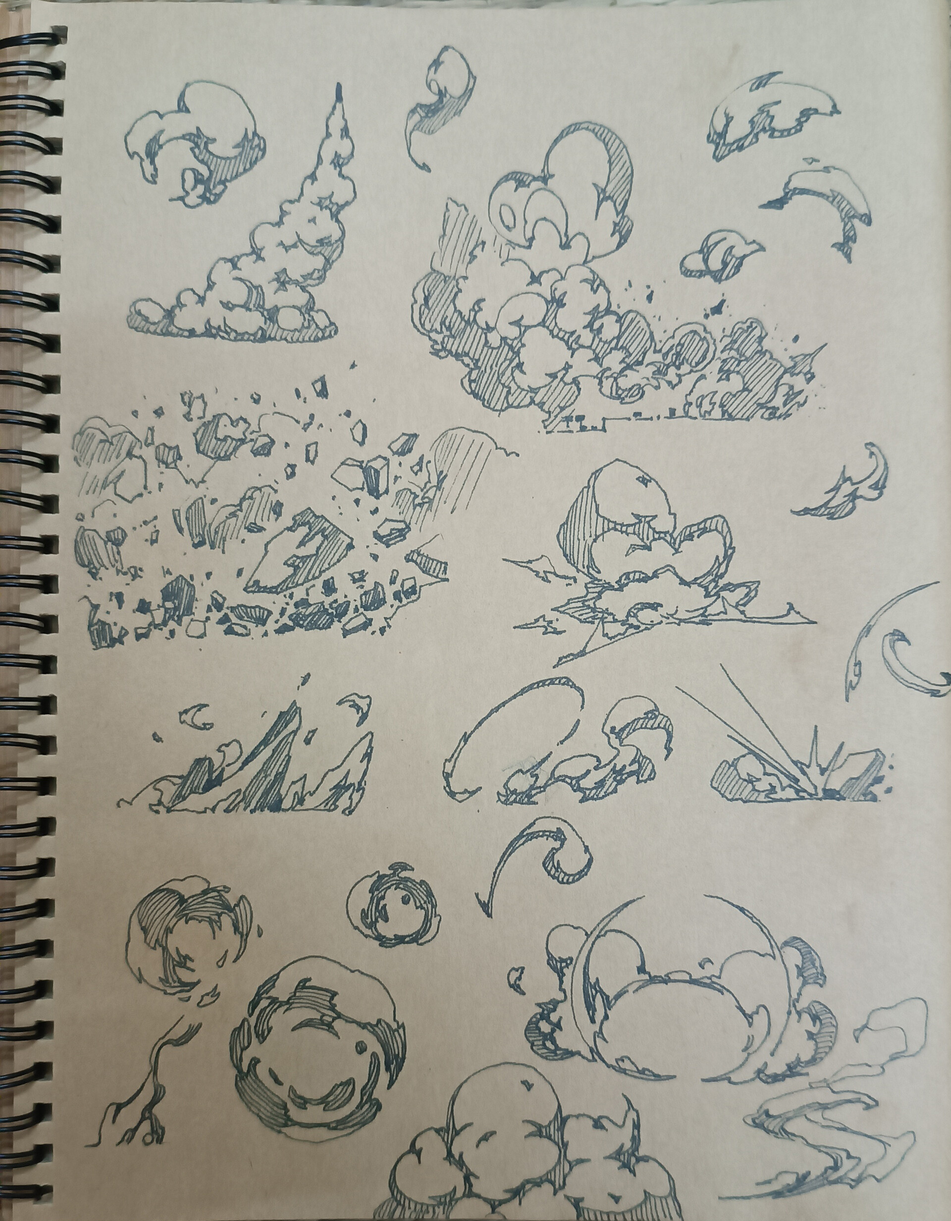 Duc Vu - 2D FX Sketches and Animation - April 2023