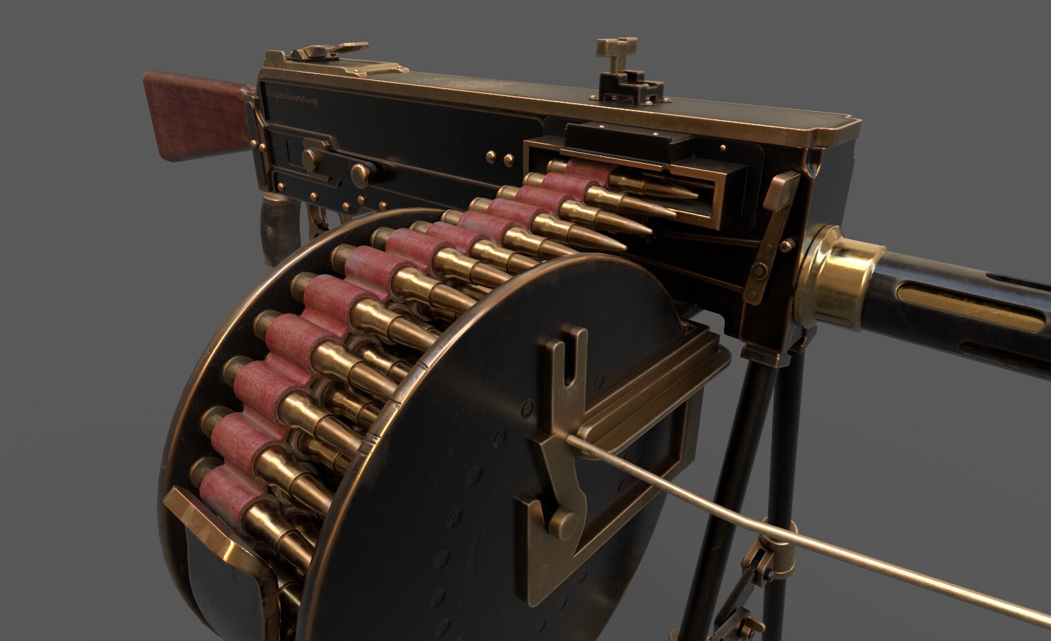 碩陽 翁 - "Morgendämmerung"MG14/17 Parabellum