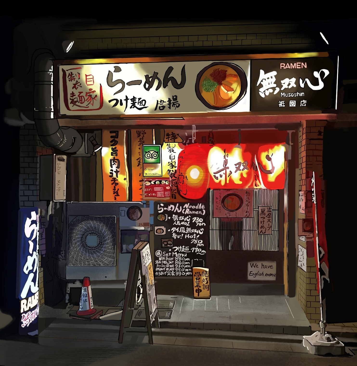 ArtStation - Ramen Shop