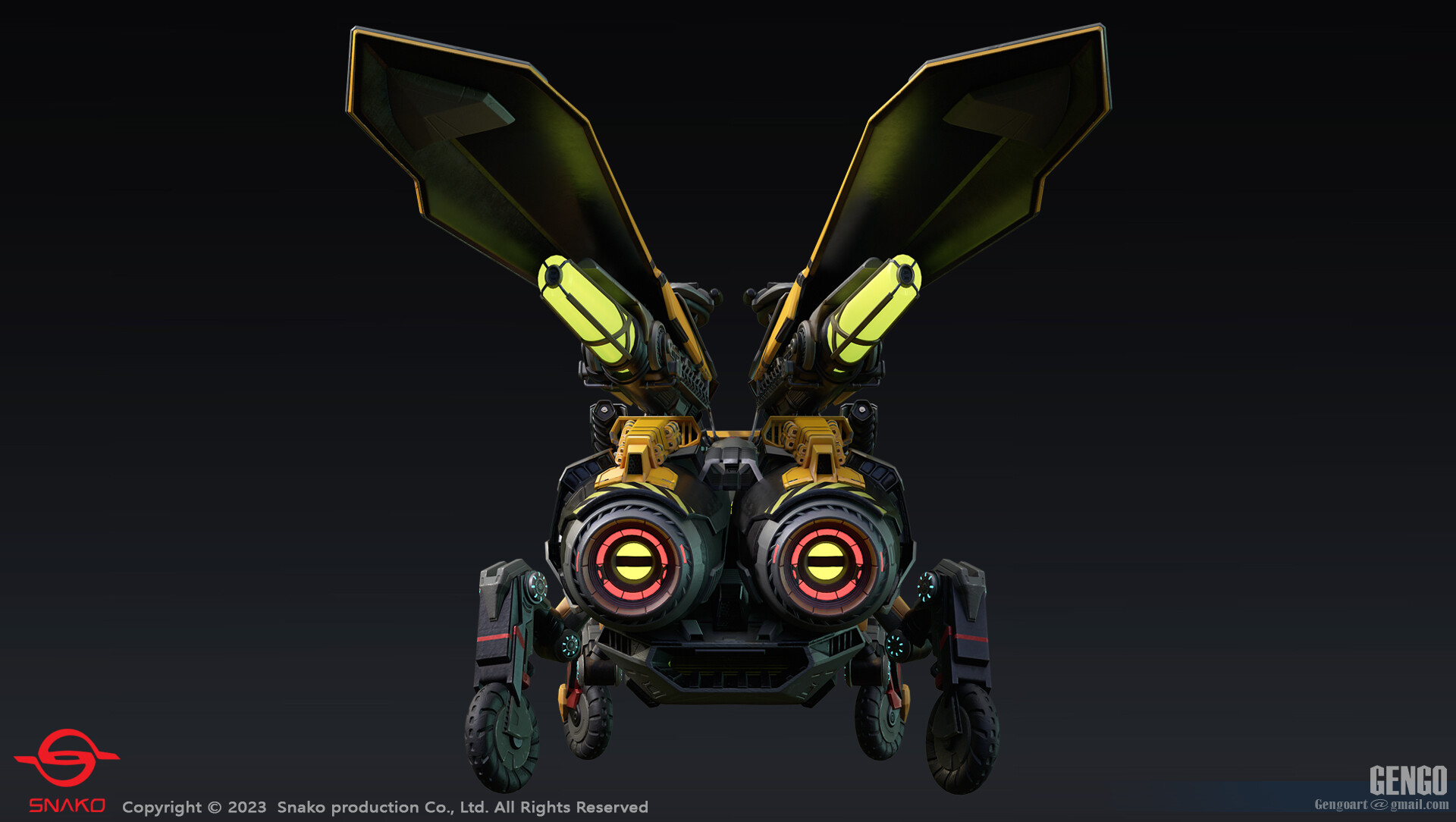 Gengo art _outsourcing studio - snako production model