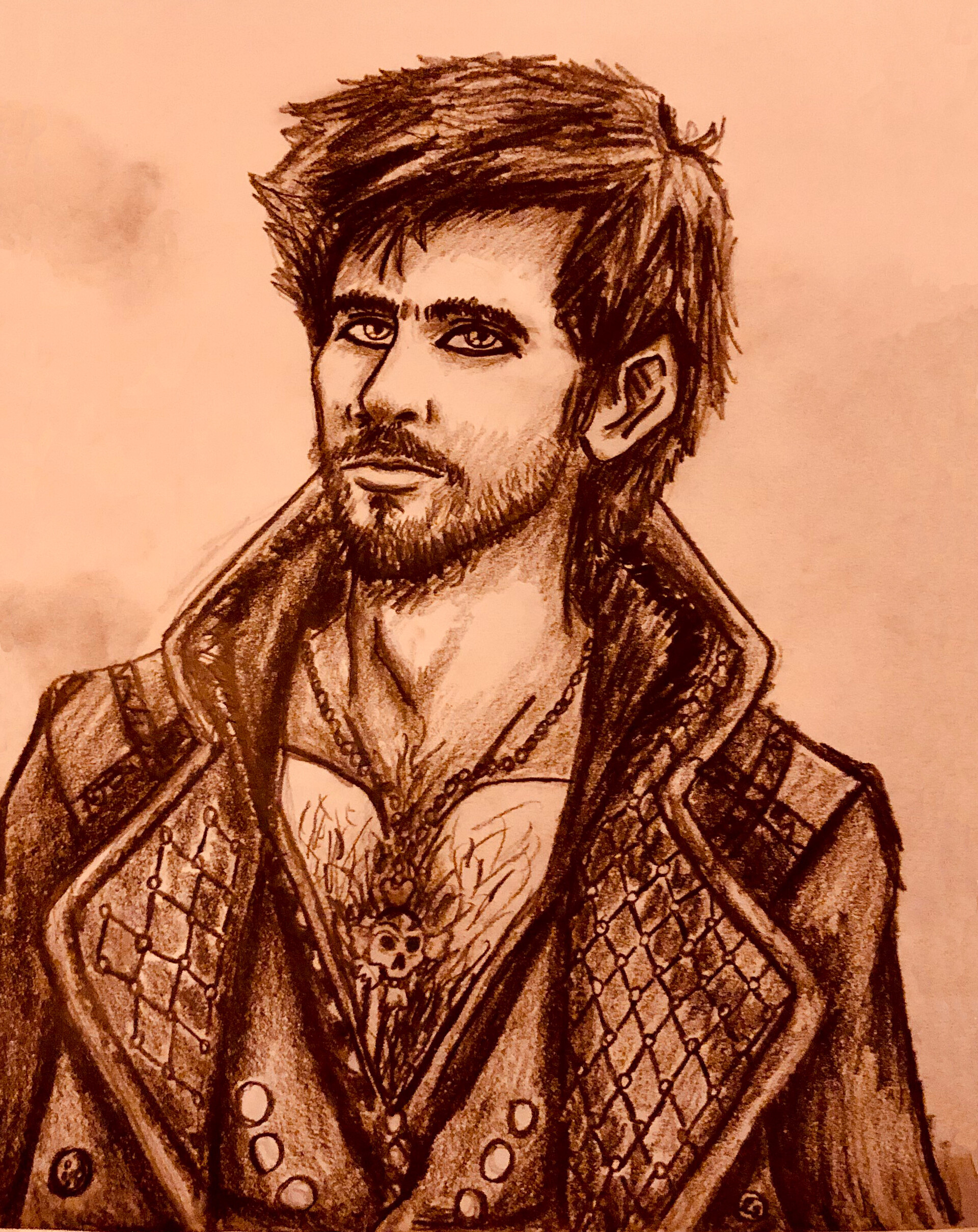 Captain Swan Drawing