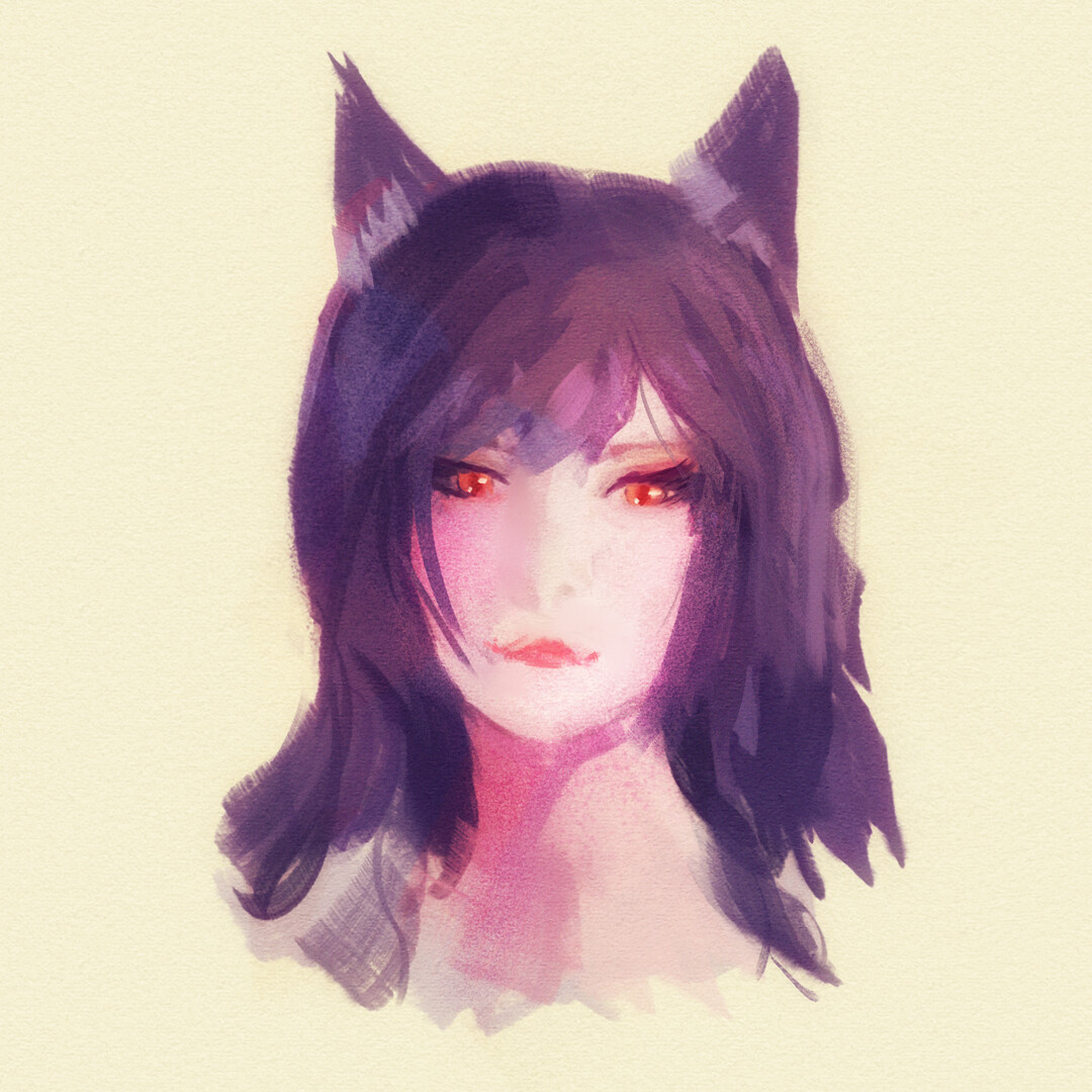 ArtStation - Ahri Sketch