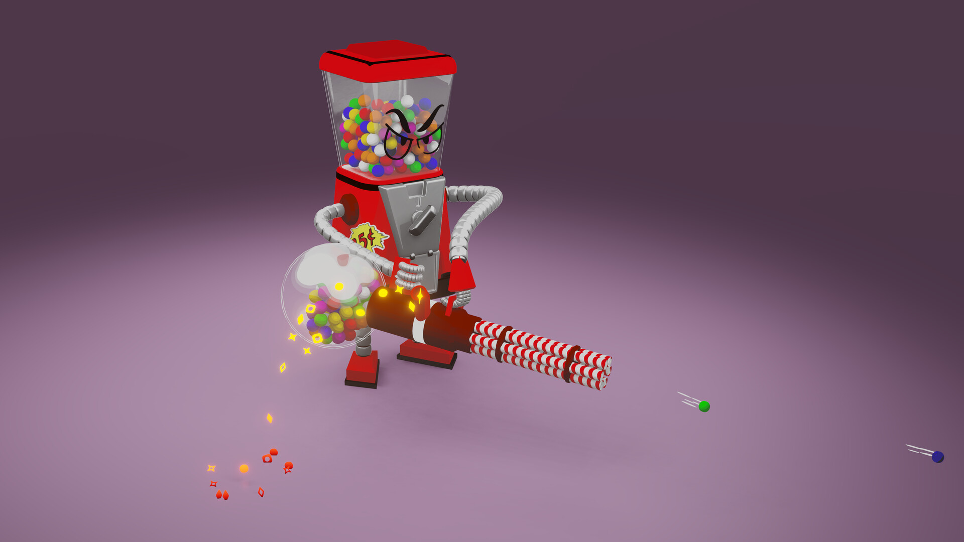 ArtStation - Gumball machine