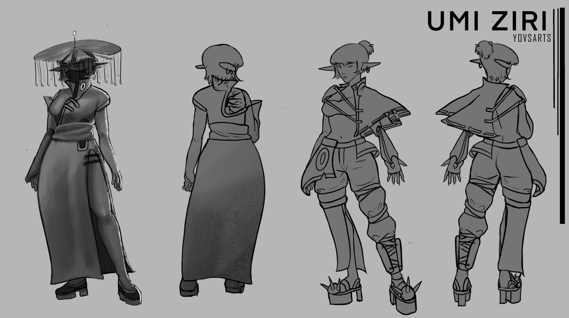 ArtStation - Umi ZIri - Character Design