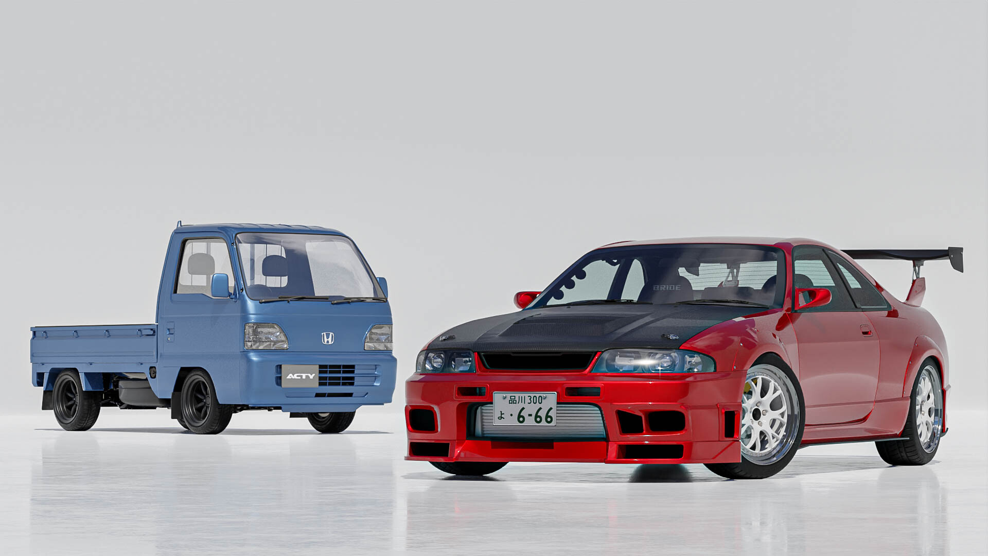 ArtStation - Japanese Car