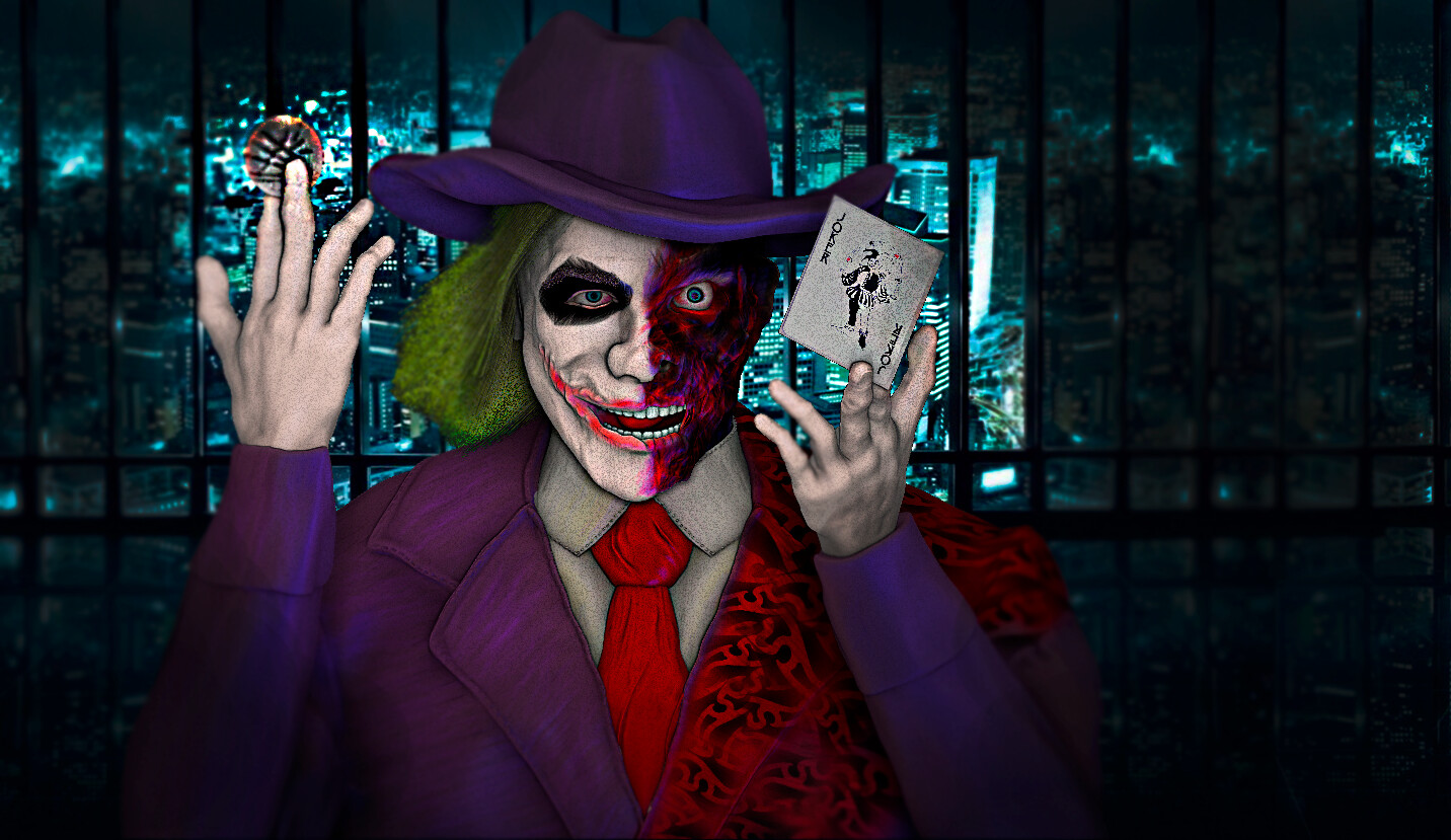 ArtStation - TwoFaced Joker