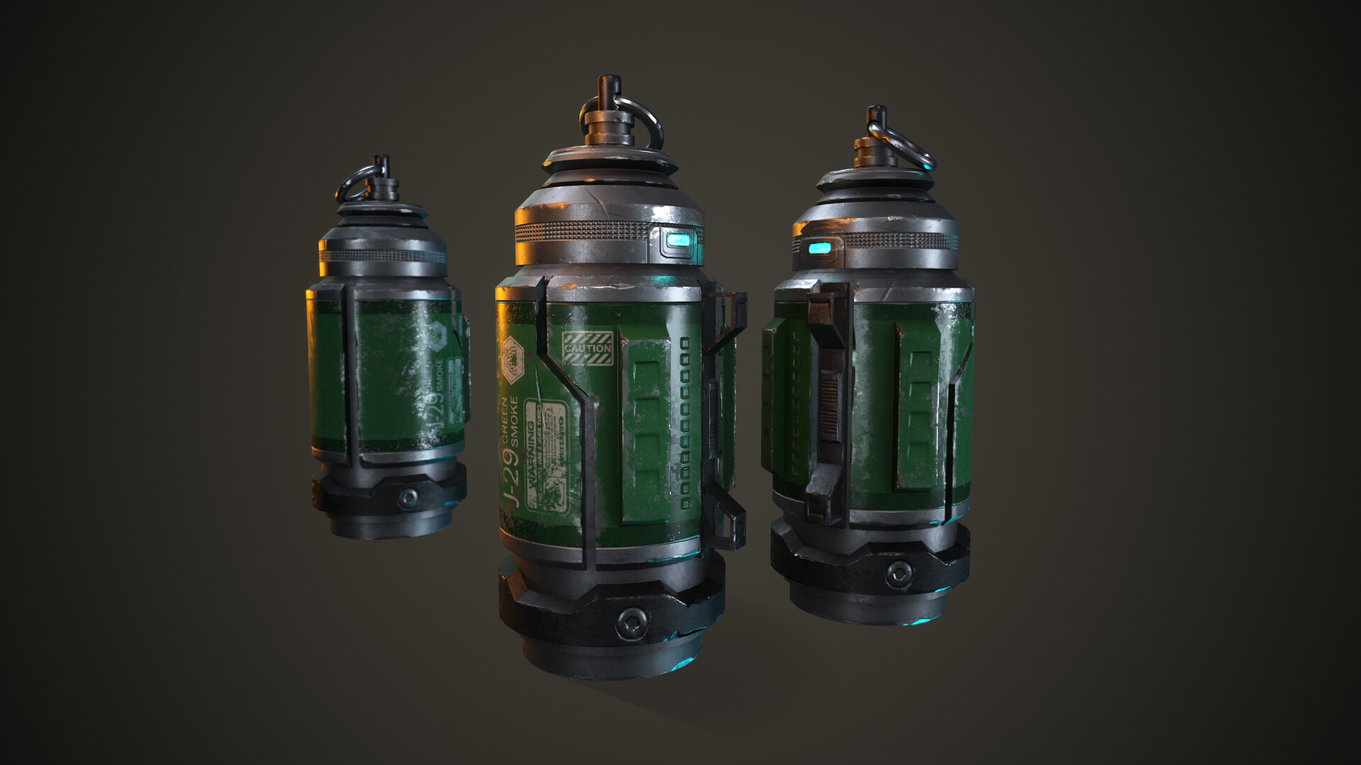 ArtStation - Smoke Grenade
