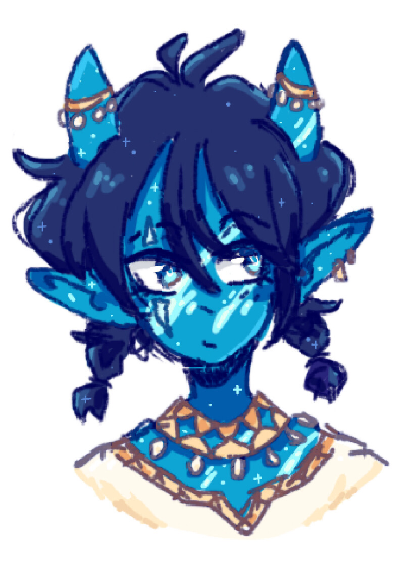 LonksAdventures - Startouched elves concept art