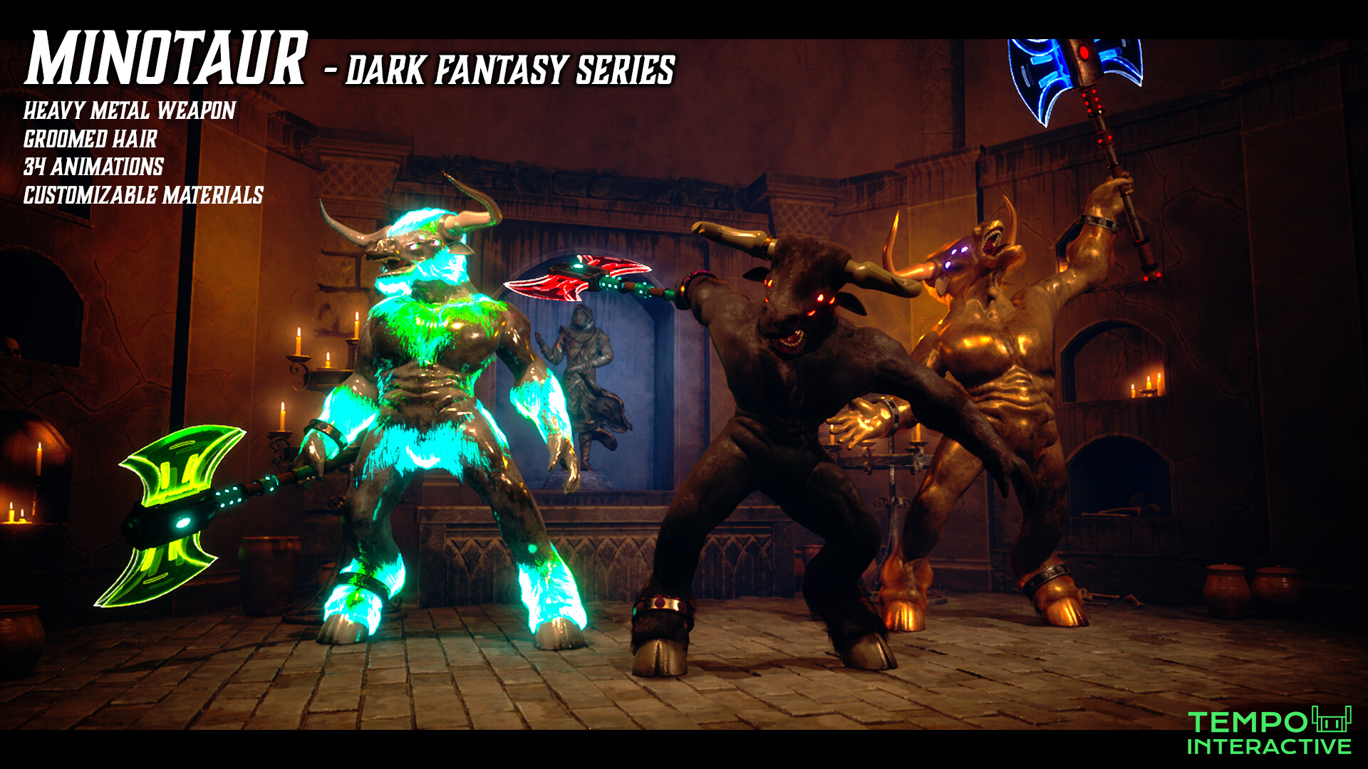 ArtStation - Minotaur - Dark Fantasy Series