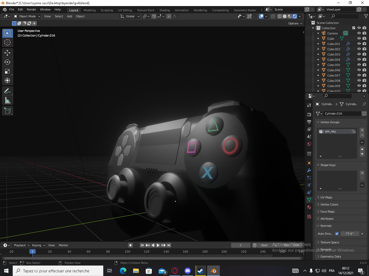 ArtStation - PS4 Controller