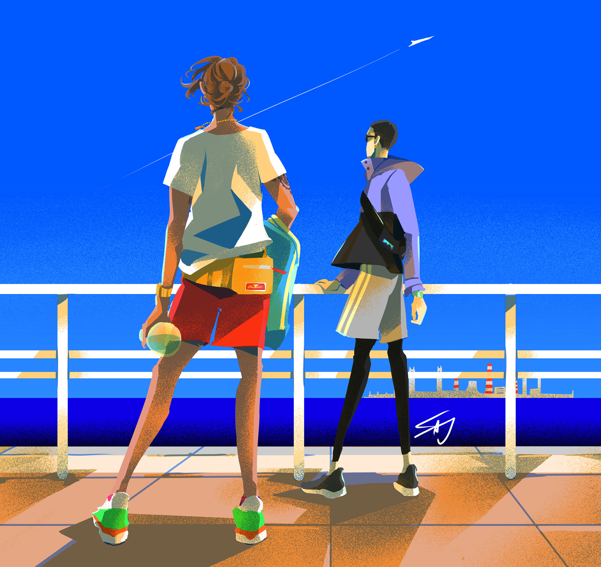 ArtStation - Running / Illustration