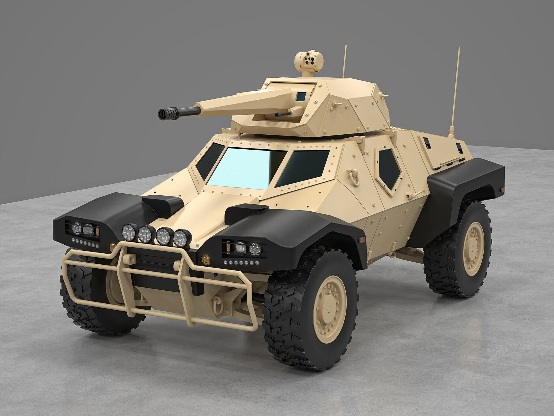ArtStation - Combat Reconnaissance Armored Buggy