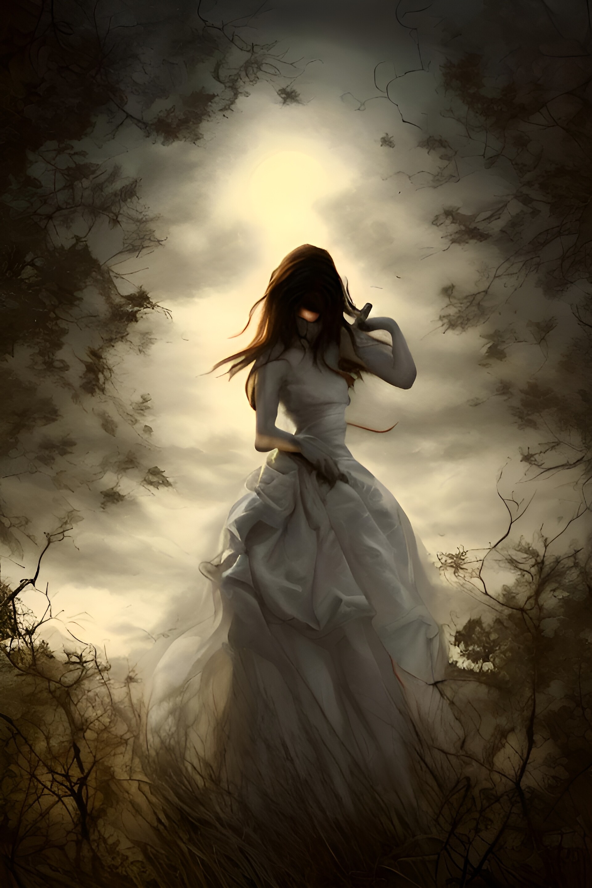 ArtStation - Gothic dance in the nature