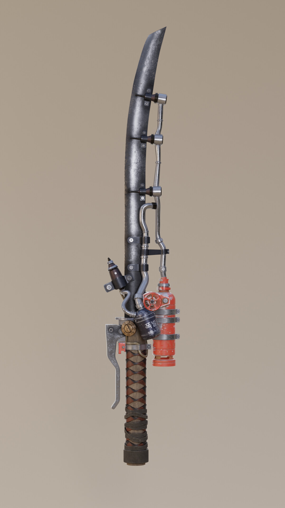 ArtStation - Post Apocalyptic Katana