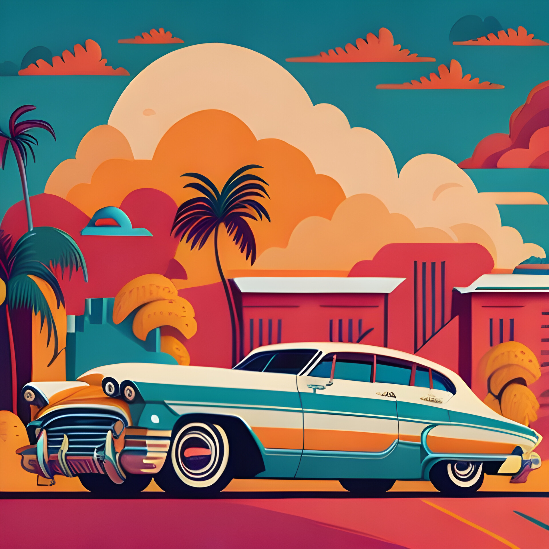 ArtStation - Cloud car