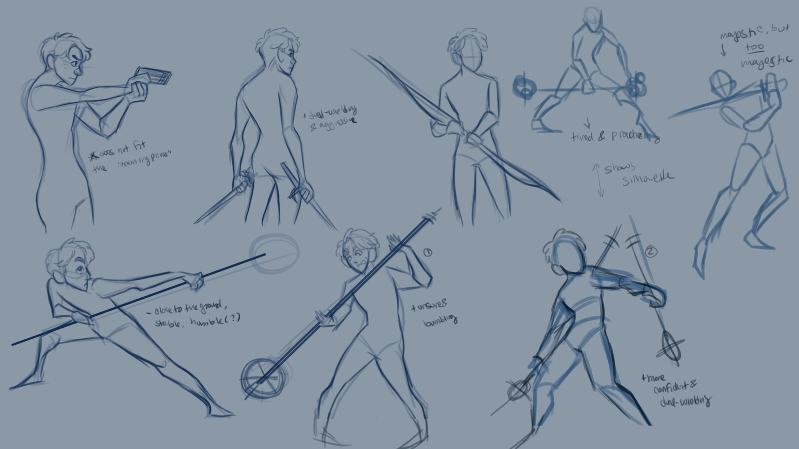 Gwen Hall - ORION'S COURT - Prince Rigel (Character Concept Development)