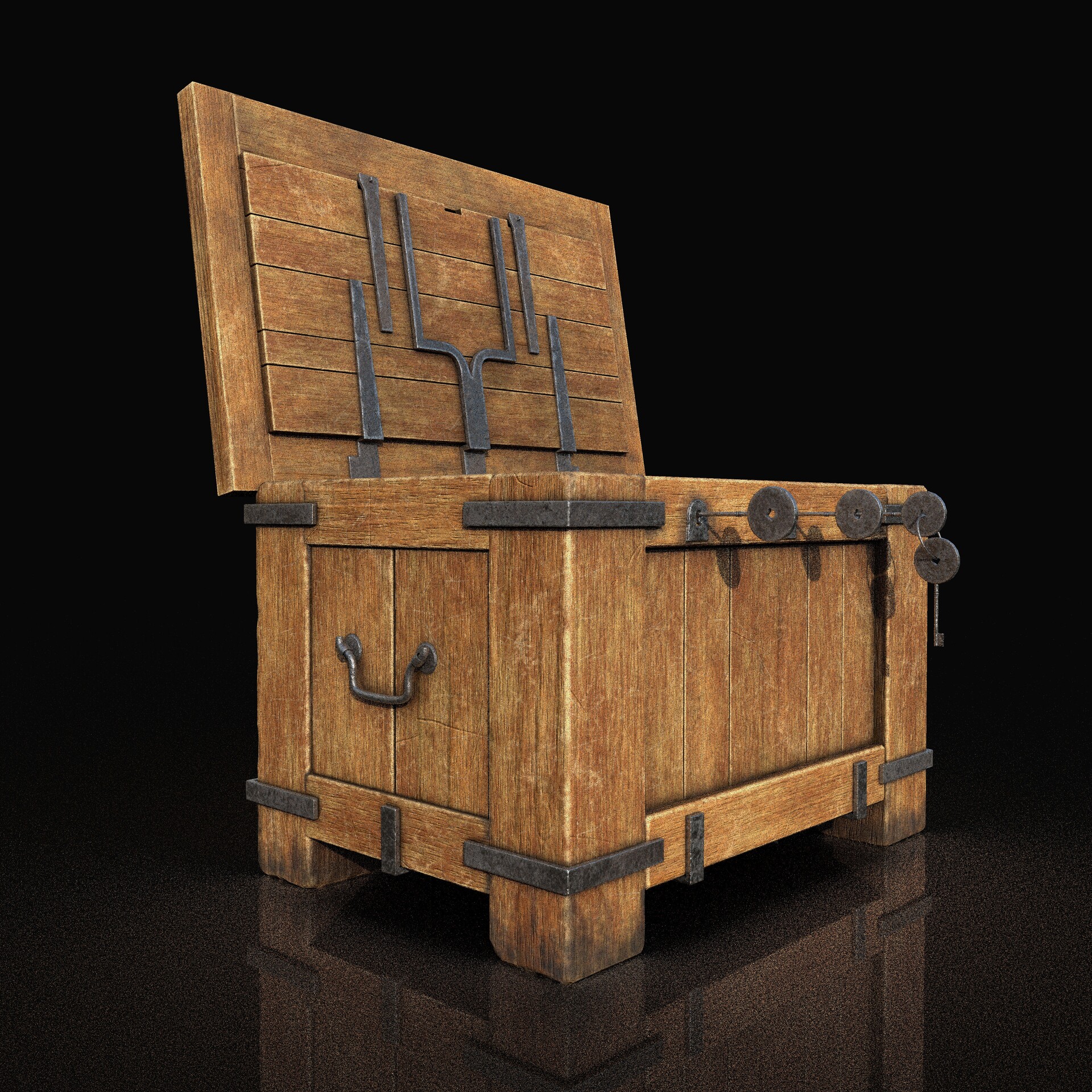 ArtStation - Wooden Chest