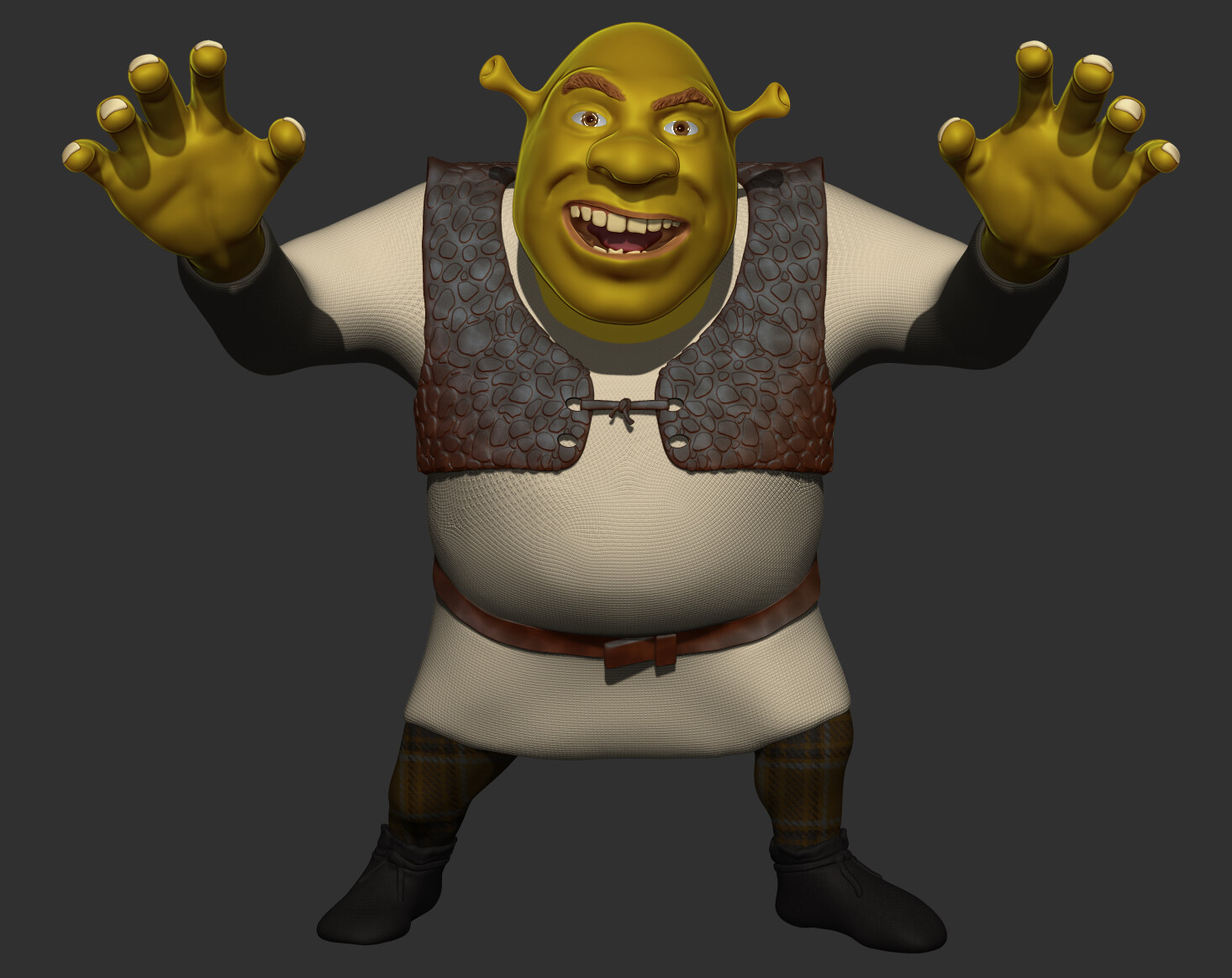 ArtStation - Shrek Sculpt