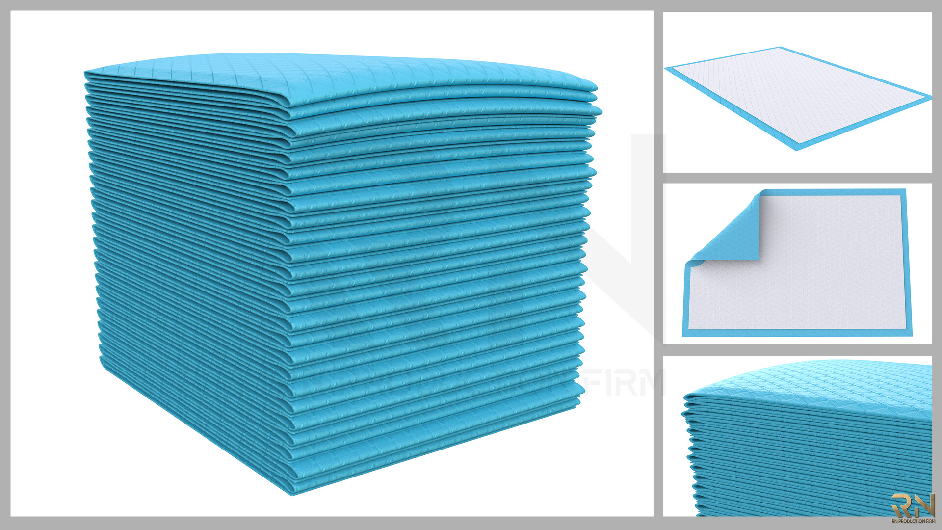 ArtStation - 3D "Disposable Pads" Project