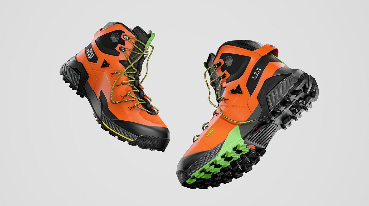 ArtStation - 3D "Realistic Shoe Design" Project