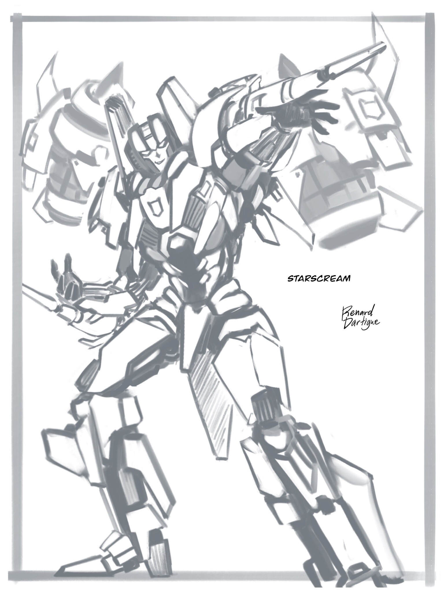 Renard Dartigue - Starscream (Transformers vs Terminator)