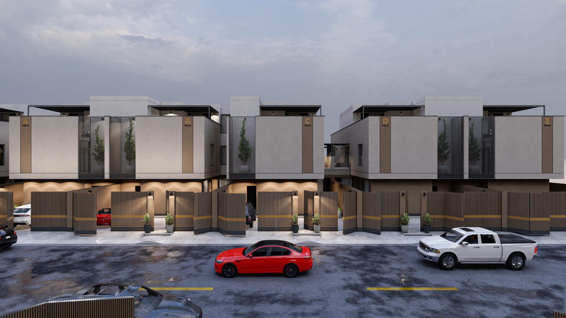 ArtStation - RESIDENTIAL PROJECTS || MODERN DESIGN