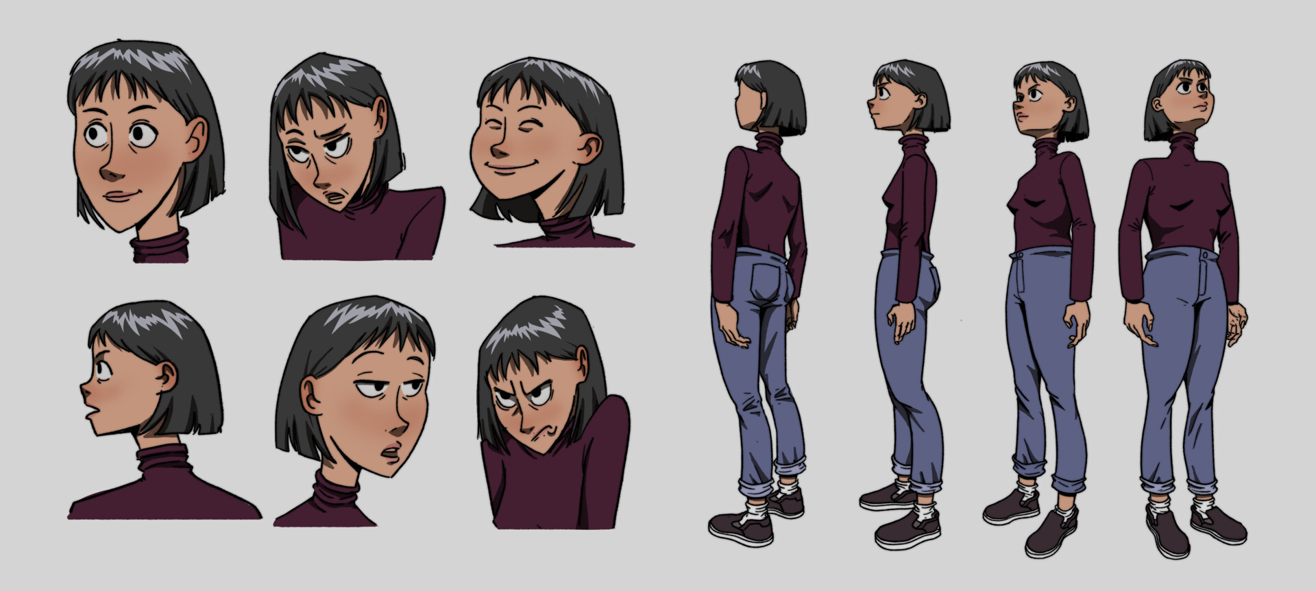 ArtStation - Elisa Turnaround