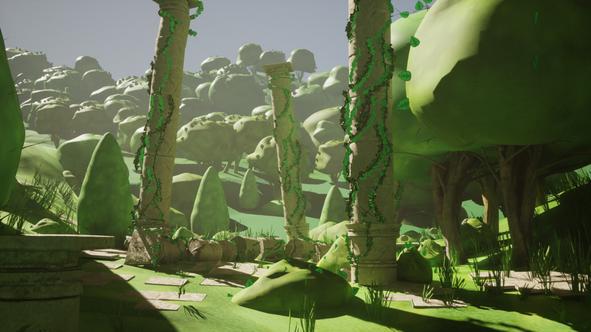 ArtStation - Column Ruins