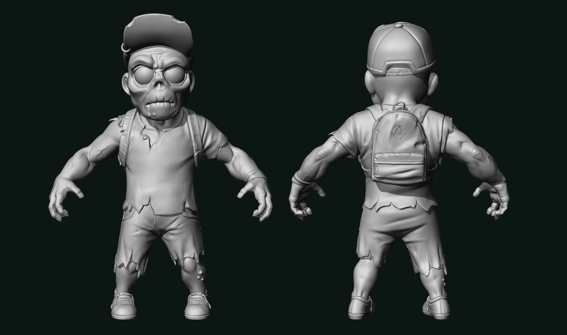 Kirill Smirnov - Stylized Zombie