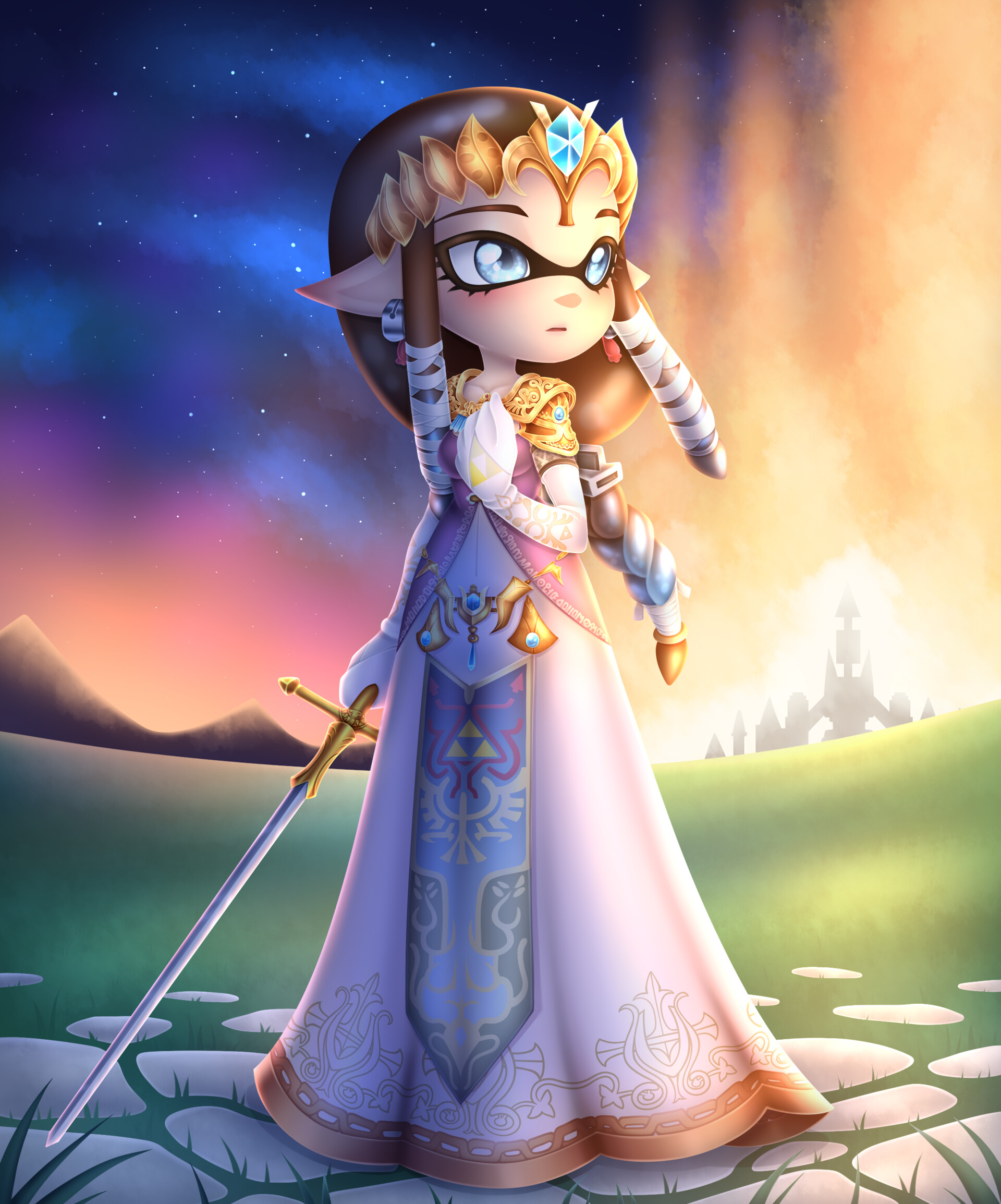 ArtStation - Zelda Inkling