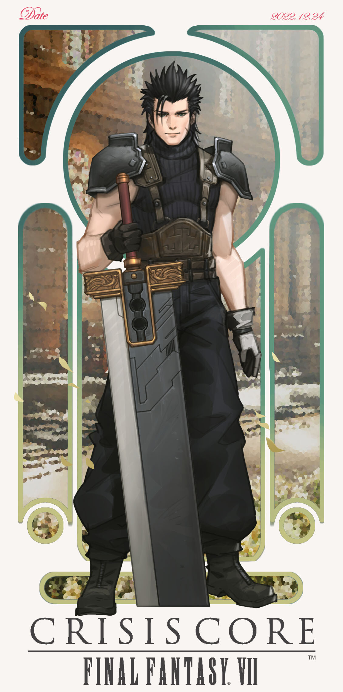 ArtStation - final fantasy crisis core reunion