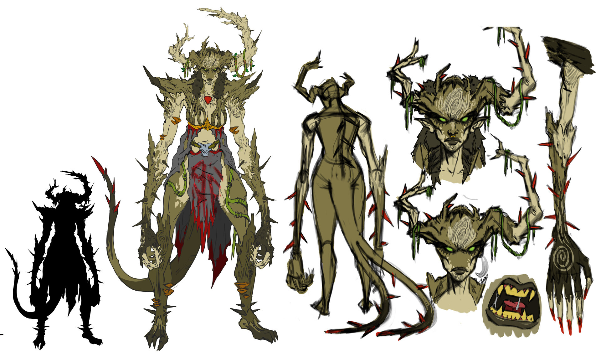 ArtStation - Violent Souls_Nazeira Boss Form