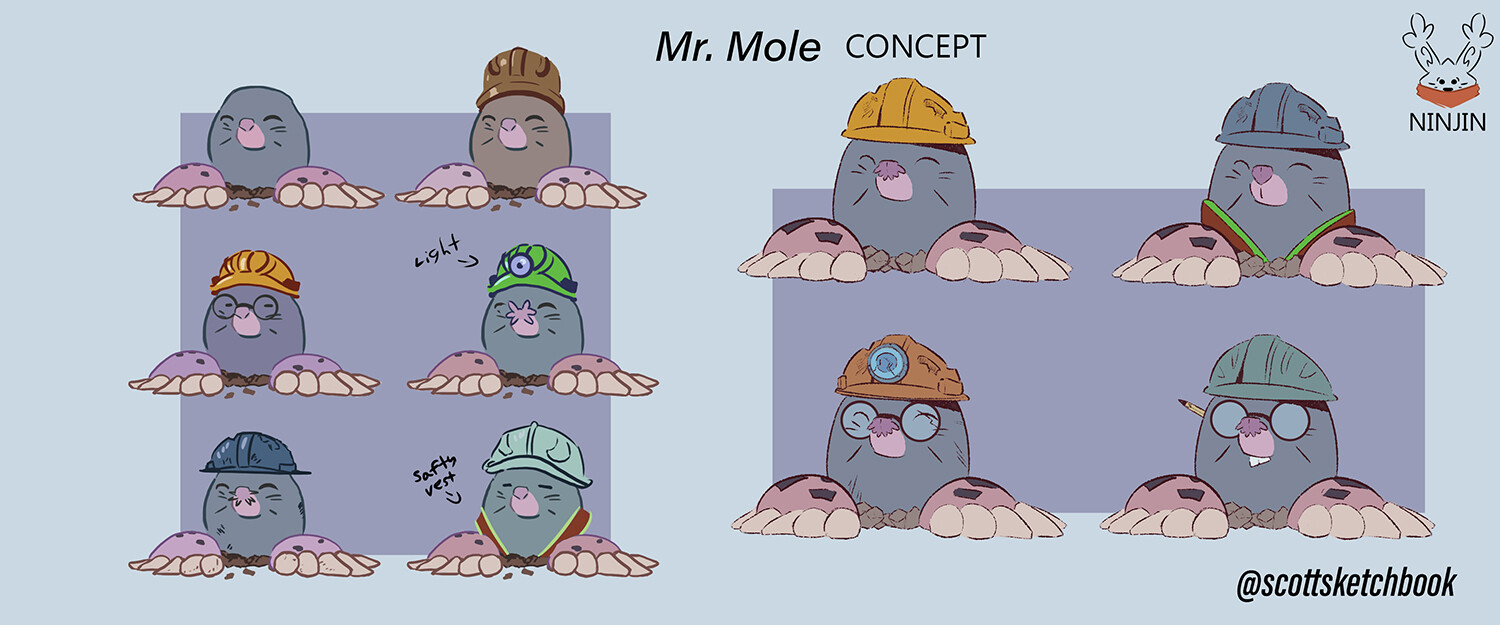 ArtStation - Mr. Mole