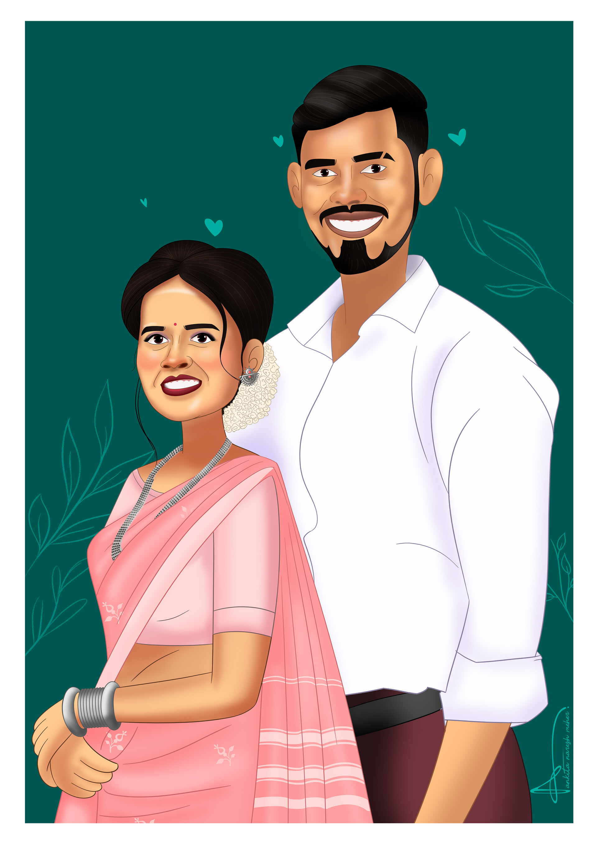 ArtStation - wedding character design