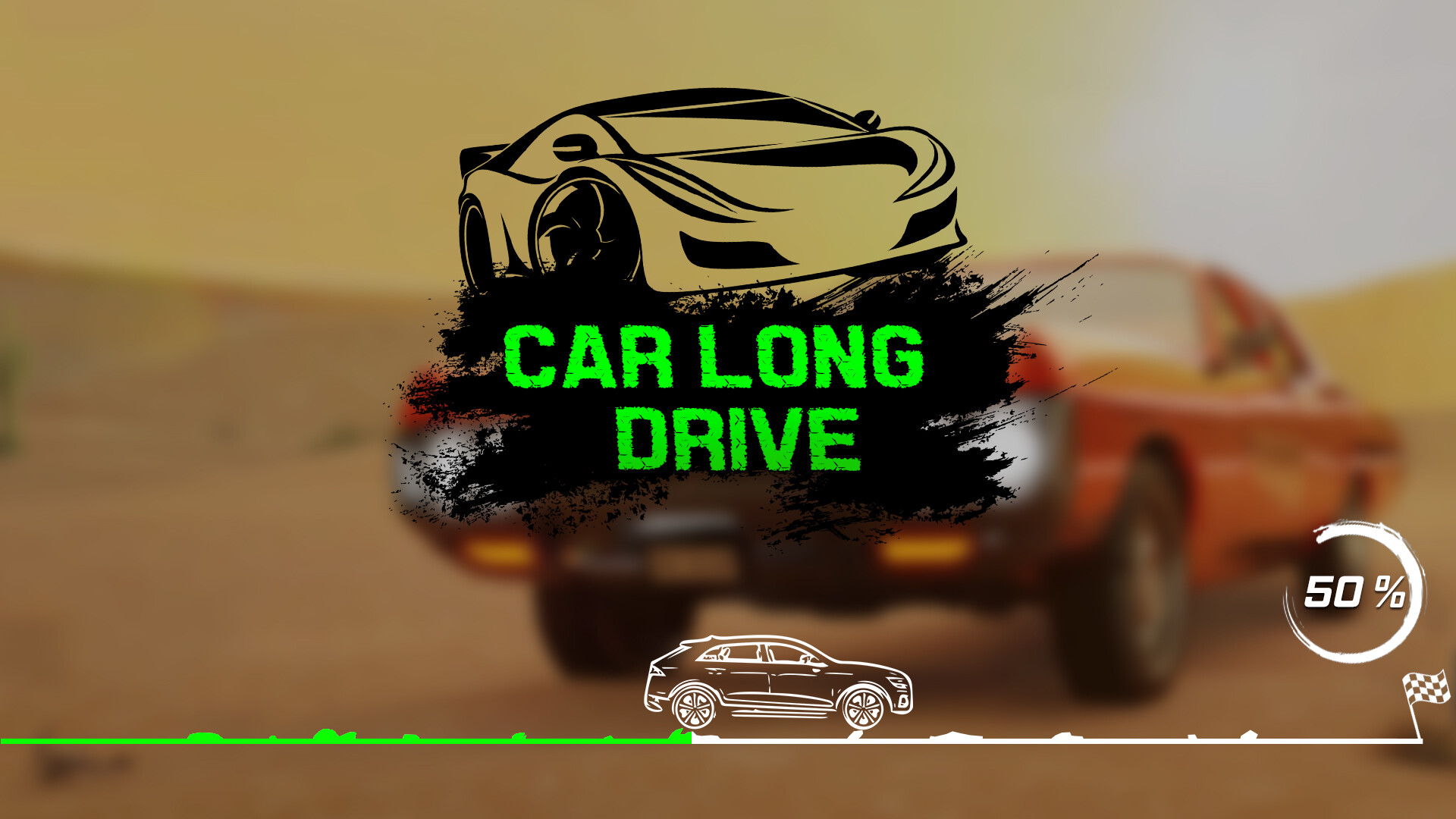 ArtStation - Long Drive Game ui