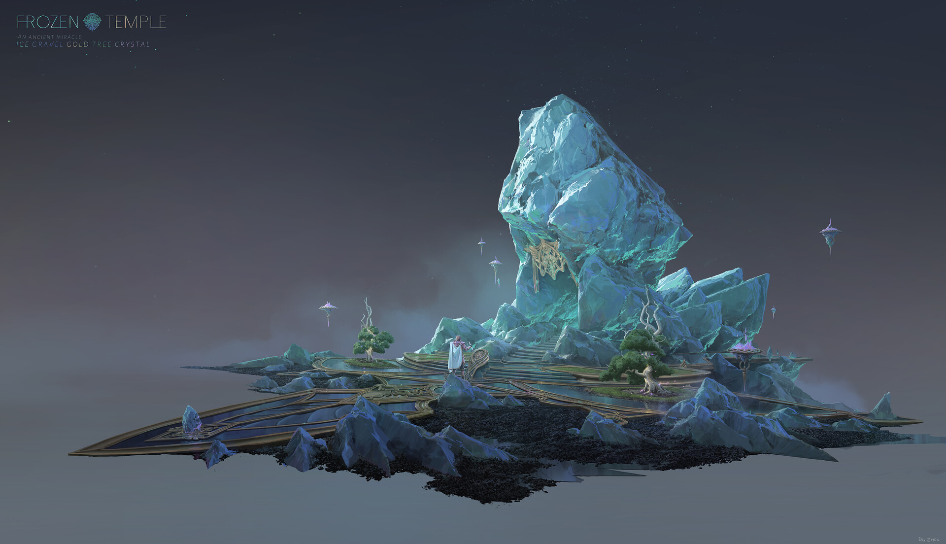 ArtStation - Frozen temple