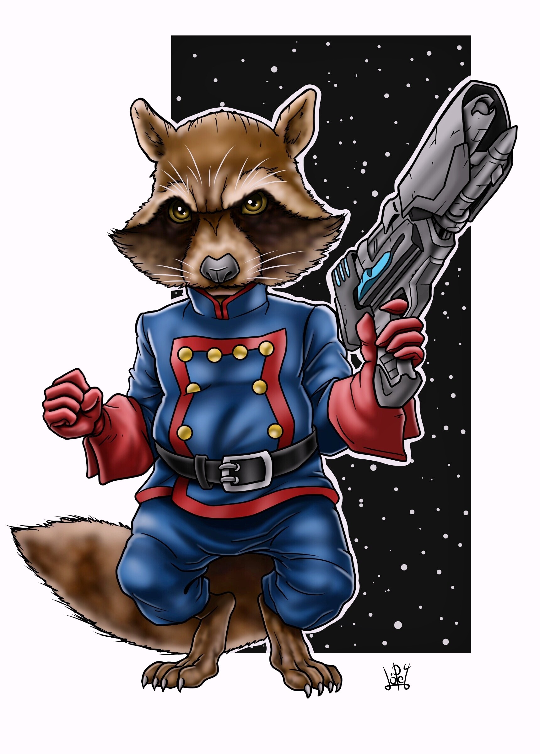 ArtStation - Rocket Raccoon