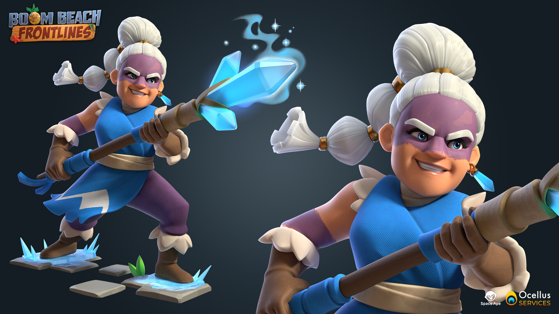 ArtStation - Boom Beach: Frontlines - Ice Guard